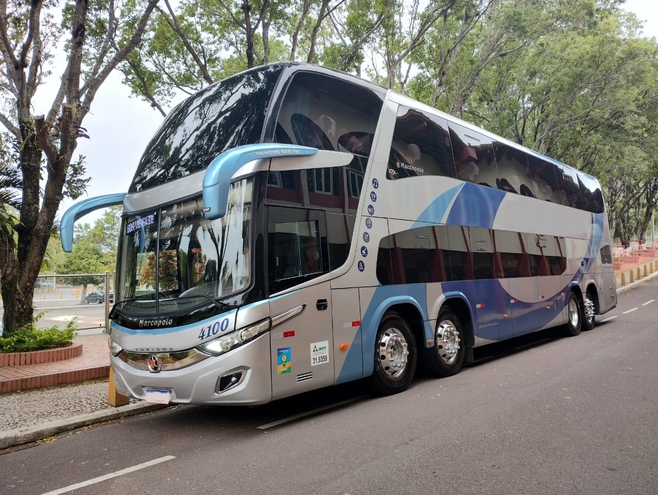 MPOLO PARADISO G7 1800 DD ANO 2014/2015 | SCANIA K 440IB 8X2 | 56 LUGARES SEMI-LEITO | PortalBus ...